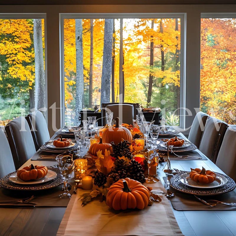 Teams Thanksgiving Background - Etsy