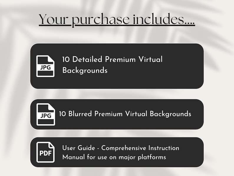 10 Neutral Zoom Backgrounds for Professional Video Calls – Instant ...