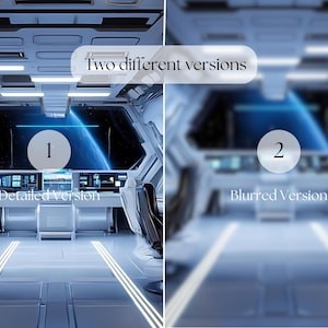 Spaceship Zoom Background - Virtual Office Backdrop for Teams, Google ...