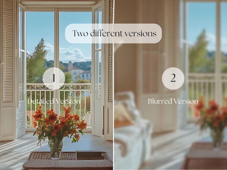 French Apartment Zoom Background: Stylish Virtual Meeting Backdrop - Etsy