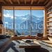 Mountain View Zoom Background: Virtual Office Backdrop - Etsy