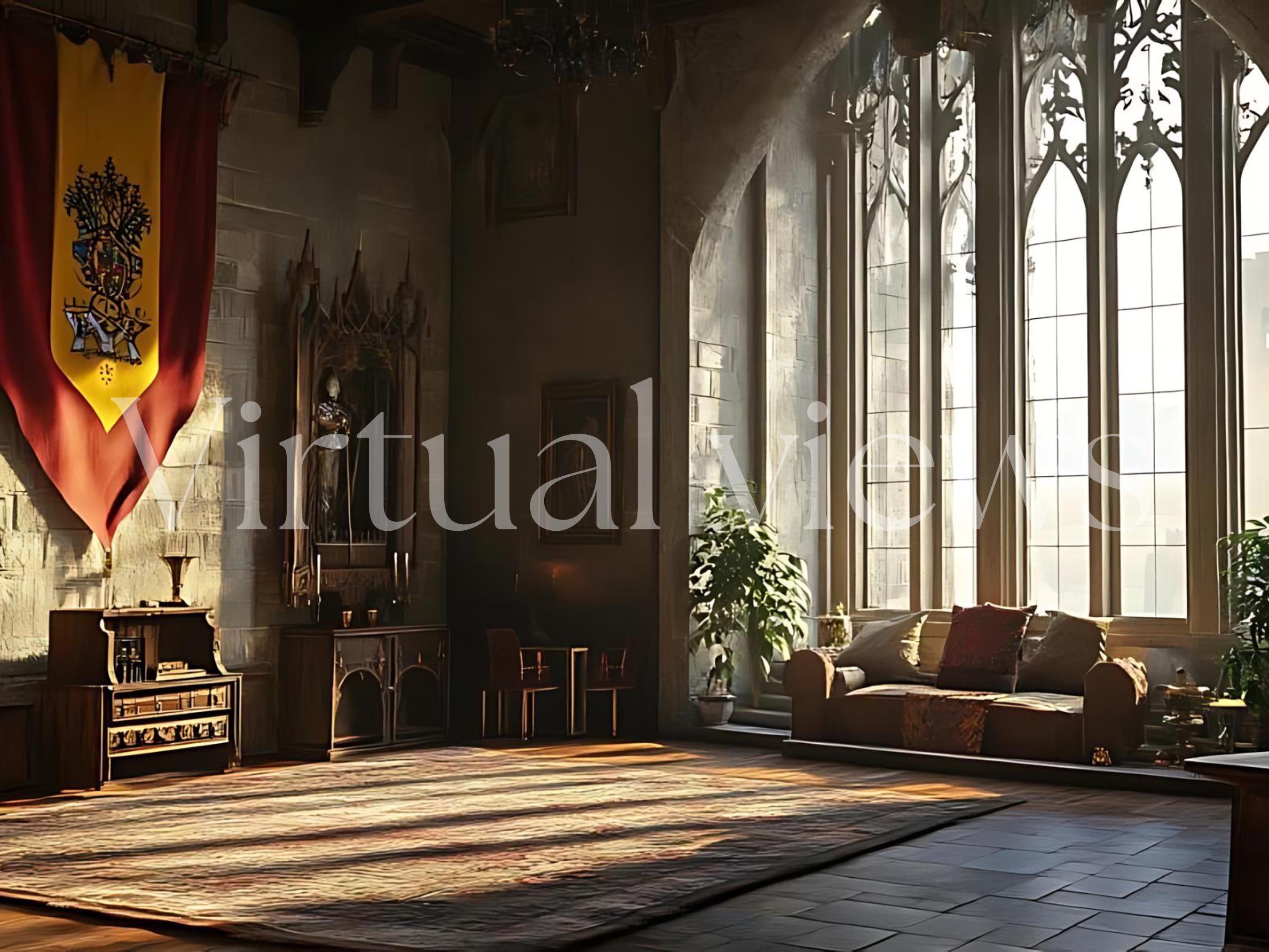 Fantasy Castle Zoom Background: Enchanting Virtual Backdrop - Etsy