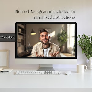 Industrial Loft Zoom Background - Professional Virtual Office for Zoom ...