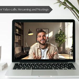 Industrial Loft Zoom Background - Professional Virtual Office for Zoom ...