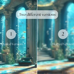 Underwater Palace Zoom Background | Fun & Immersive Virtual Backdrop ...
