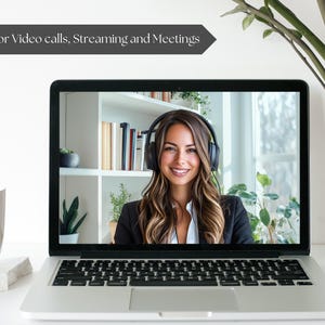 Modern Zoom Background, Teams Meeting Background, Professional Virtual ...