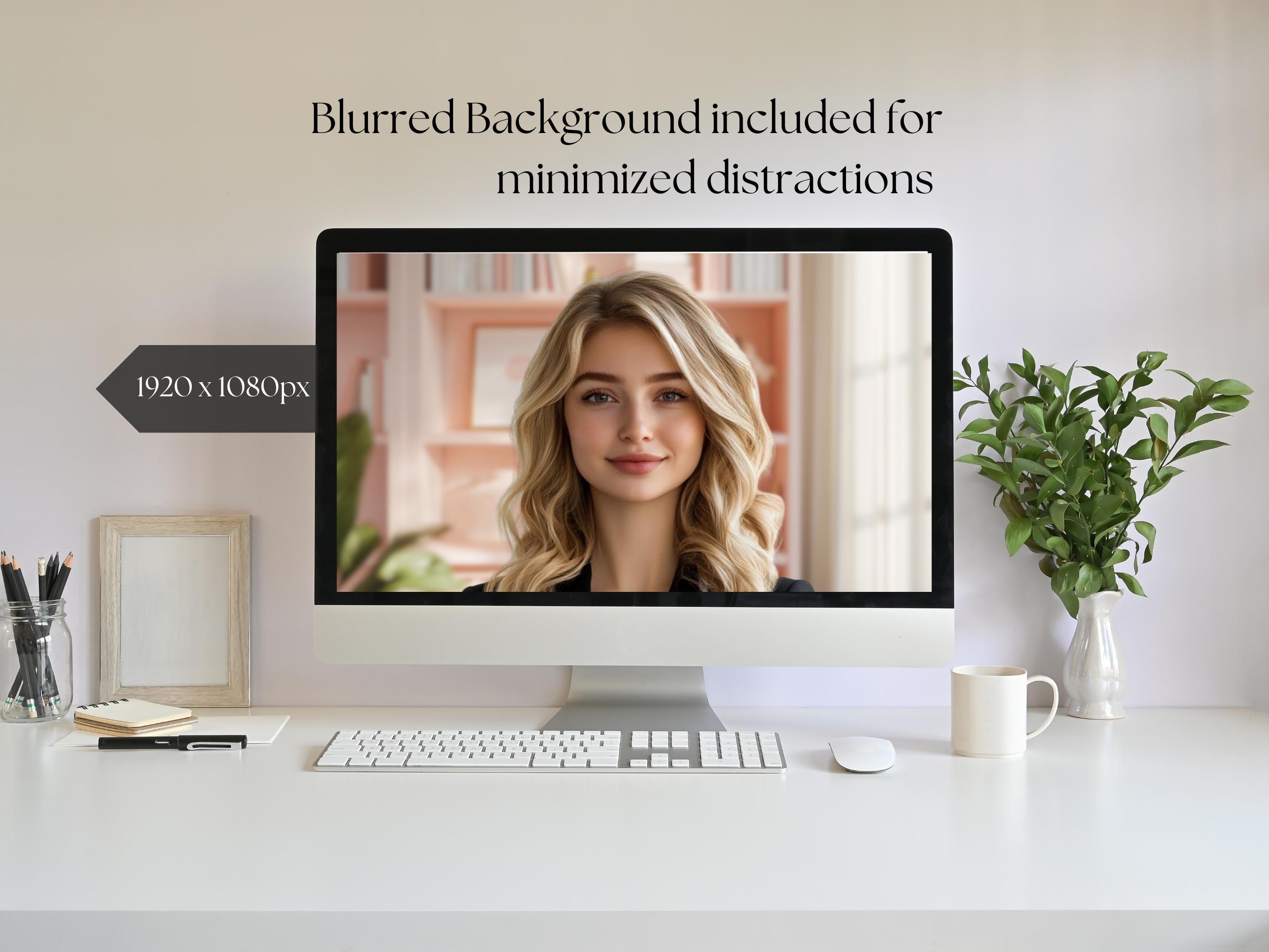 Light Pink Zoom Background, Microsoft Teams Background, Google Meet ...