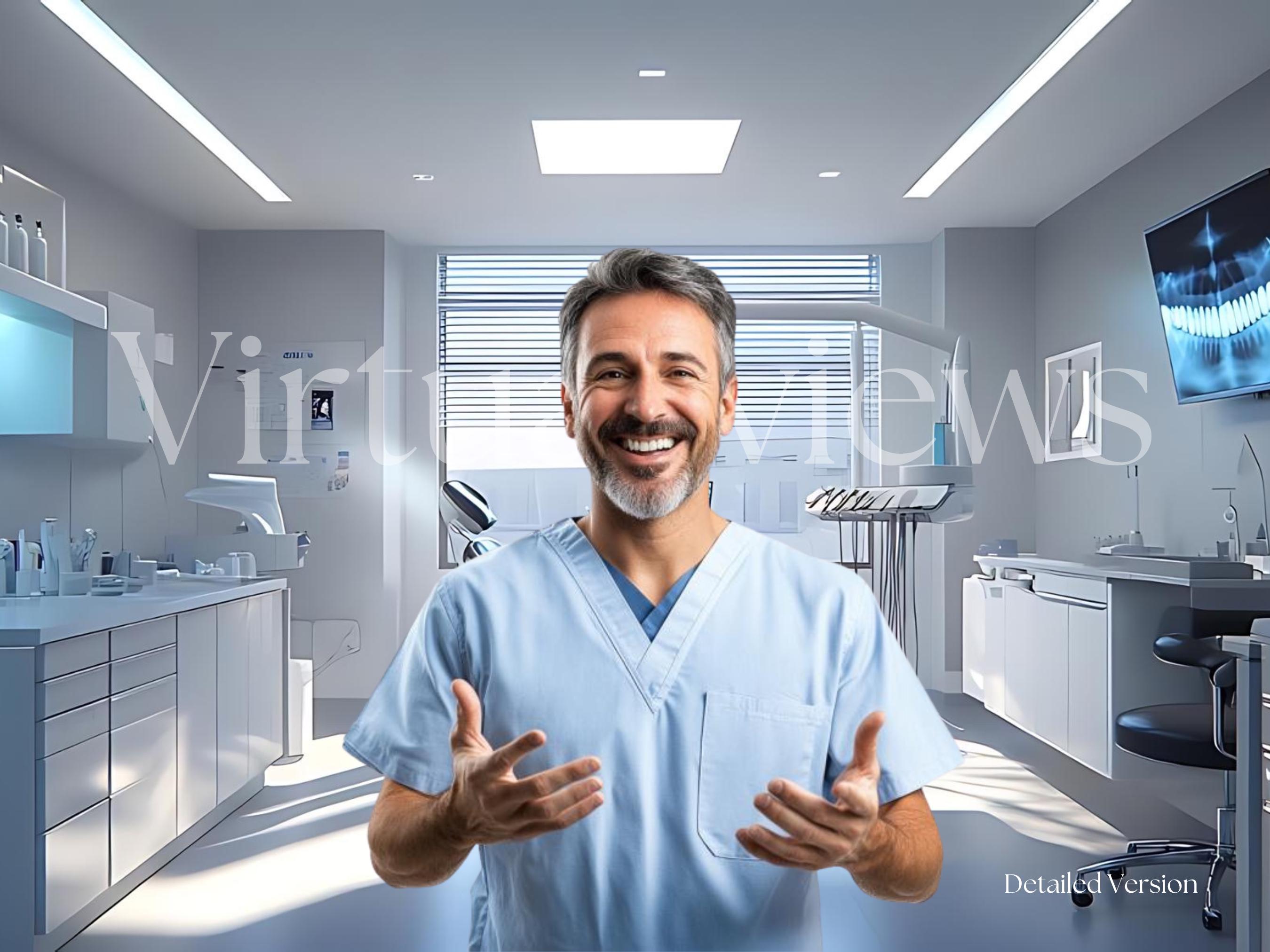 Dental Surgery Zoom Background for Professional Video Calls - Ideal for ...