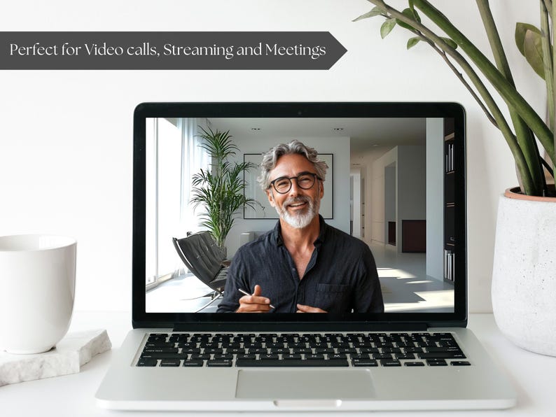Sleek Modern Office Virtual Background for Zoom/teams/google Meet ...