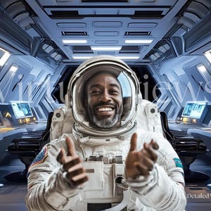 Spaceship Zoom Background - Virtual Office Backdrop for Teams, Google ...