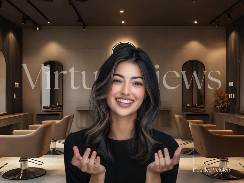 Salon Zoom Background: Professional Setting for Beauty, Hair, and Spa ...