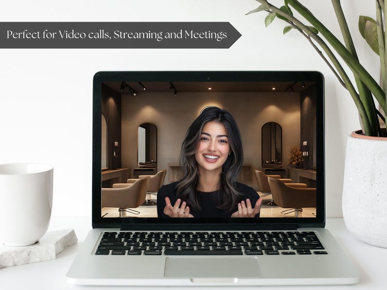 Salon Zoom Background: Professional Setting for Beauty, Hair, and Spa ...