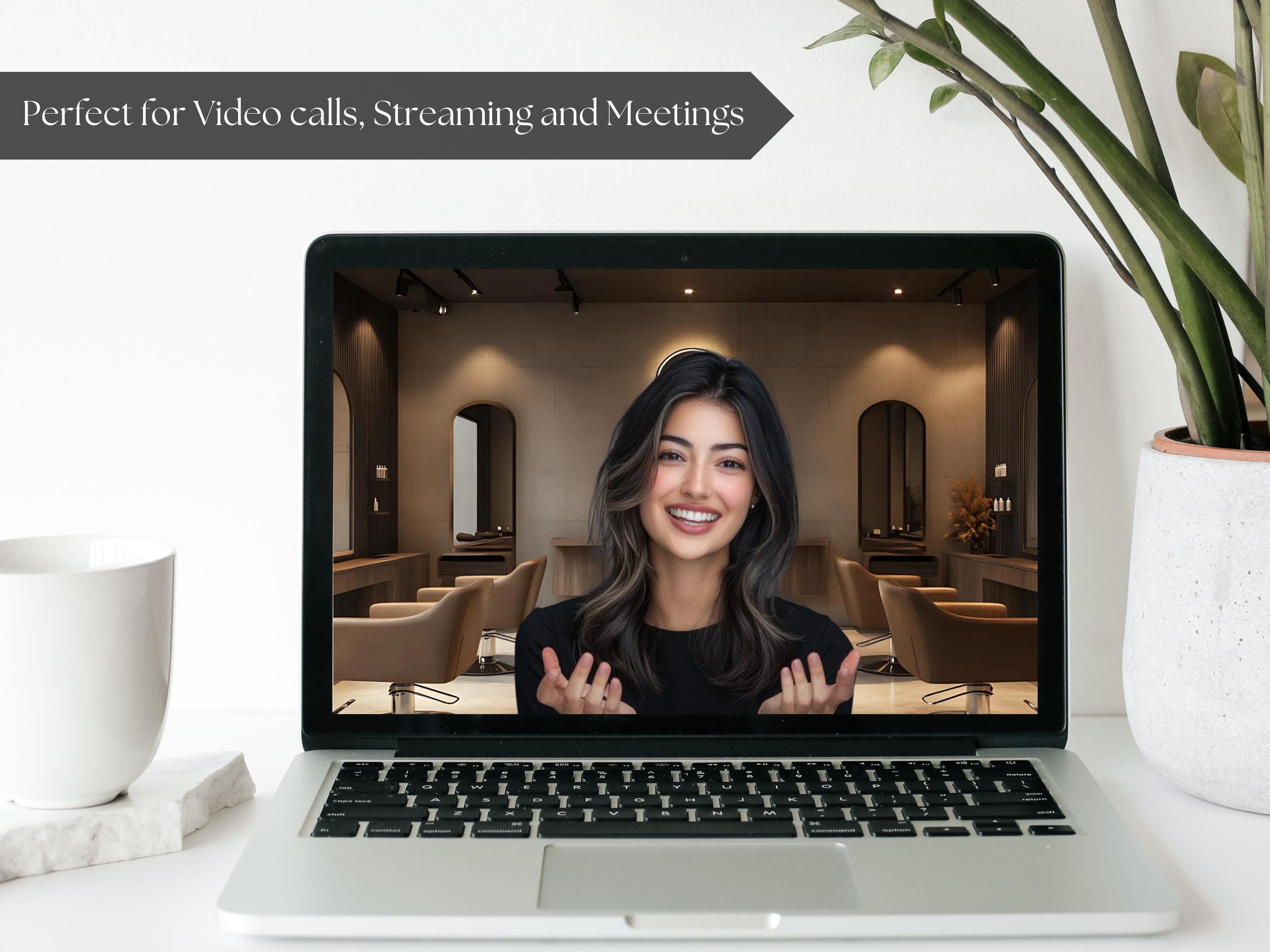 Salon Zoom Background: Professional Setting for Beauty, Hair, and Spa ...