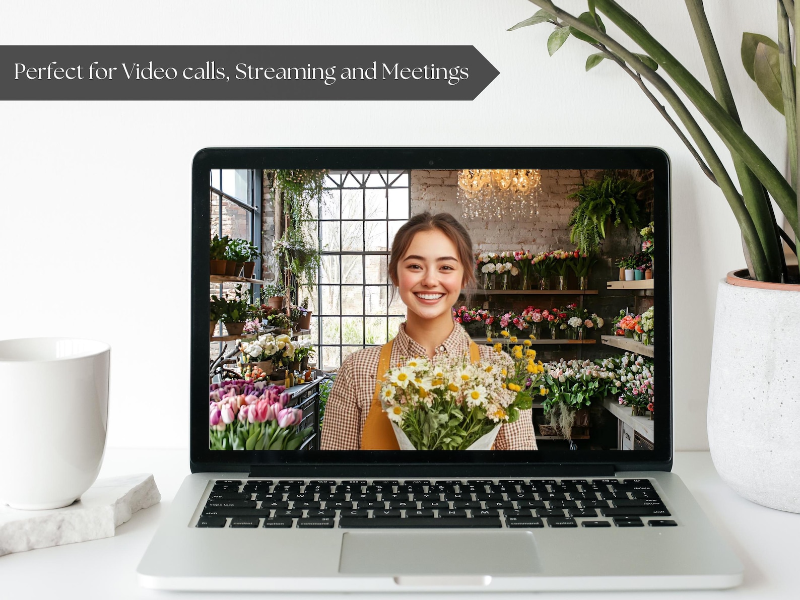 Florist Zoom Background for Virtual Meetings, Teams Meeting, Flower Shop Background - Etsy