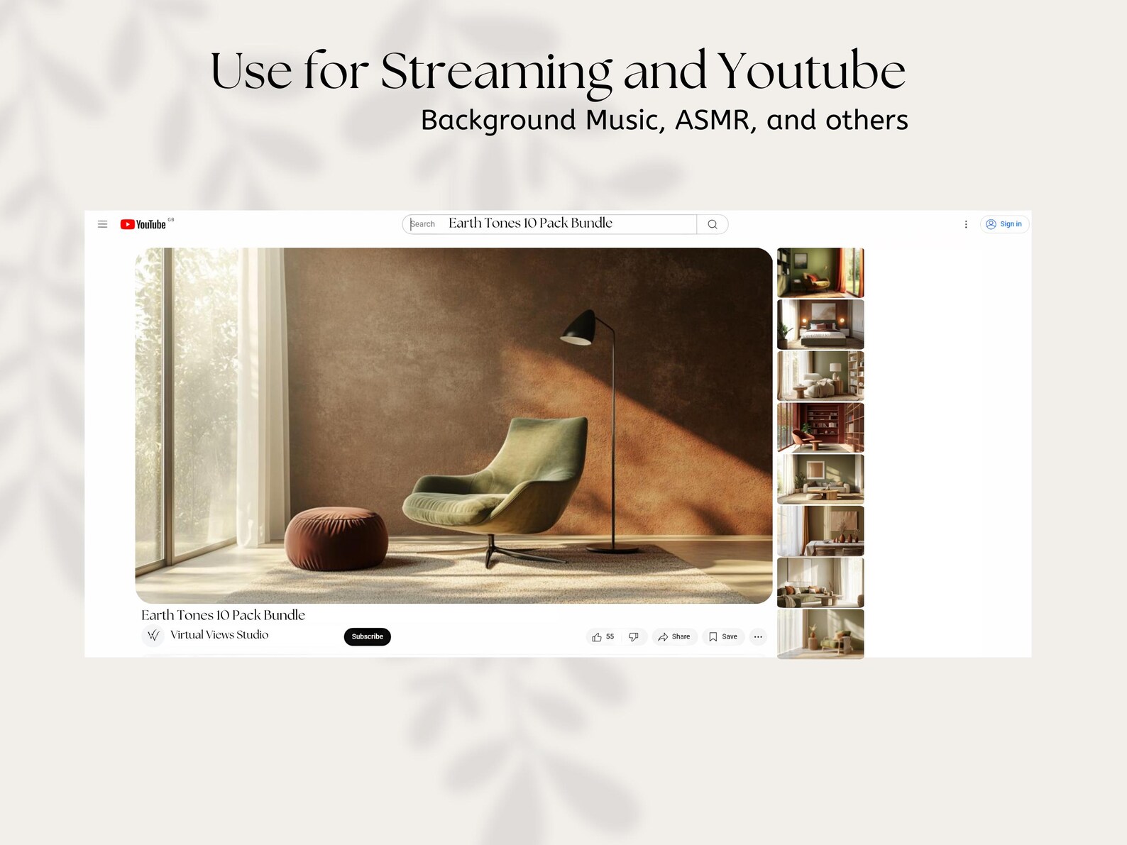 10 Earth-toned Virtual Backgrounds for Zoom, Teams, & Streaming ...