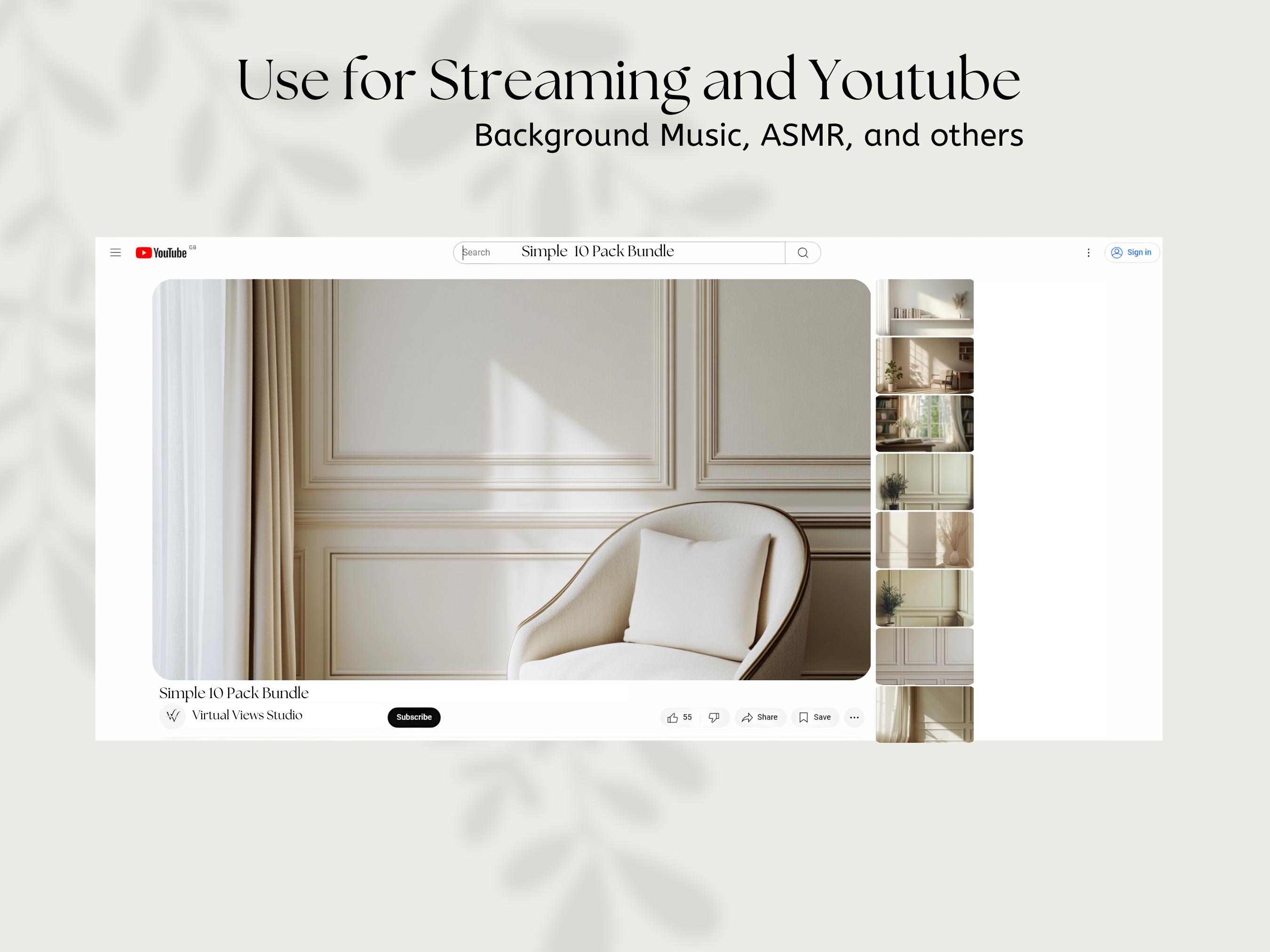 Simple Zoom Background Bundle – Artful, Professional Office Backdrops ...