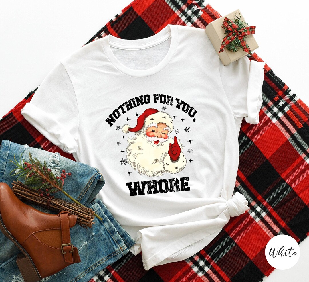 Funny Santa Shirt, Christmas Party Shirt, Santa Claus Shirt, Christmas ...