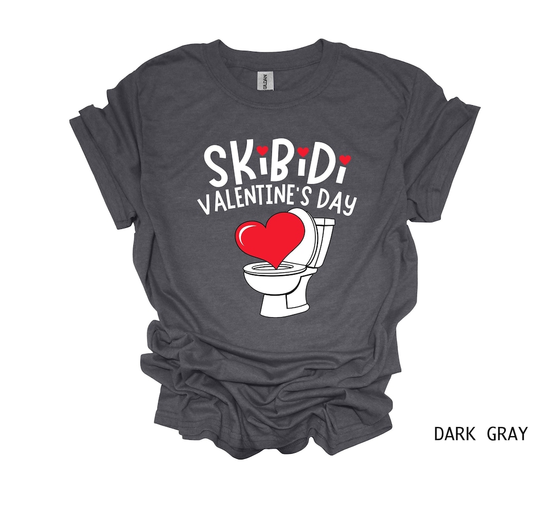 Skibidi Toilet Valentine’s Day Shirt,funny Valentine’s Shirt, Shirt ...