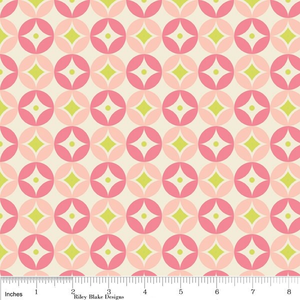 Pink Diamonds Sweet Nothings Fabric by Riley Blake C5003 Pink 100% ...
