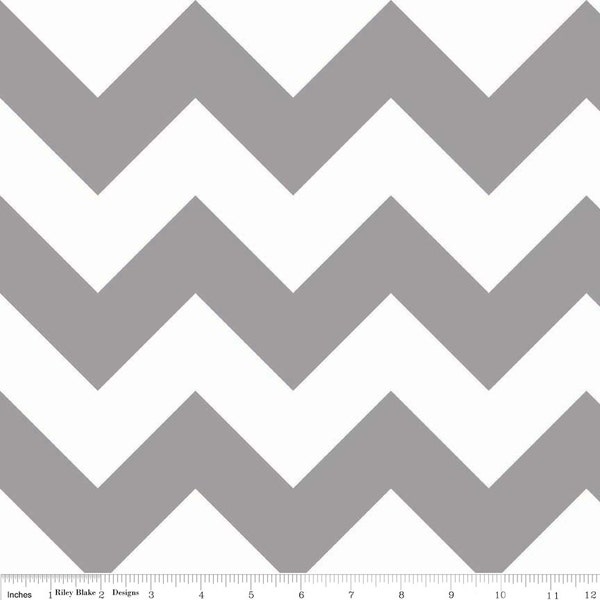 Gray Chevron - Etsy