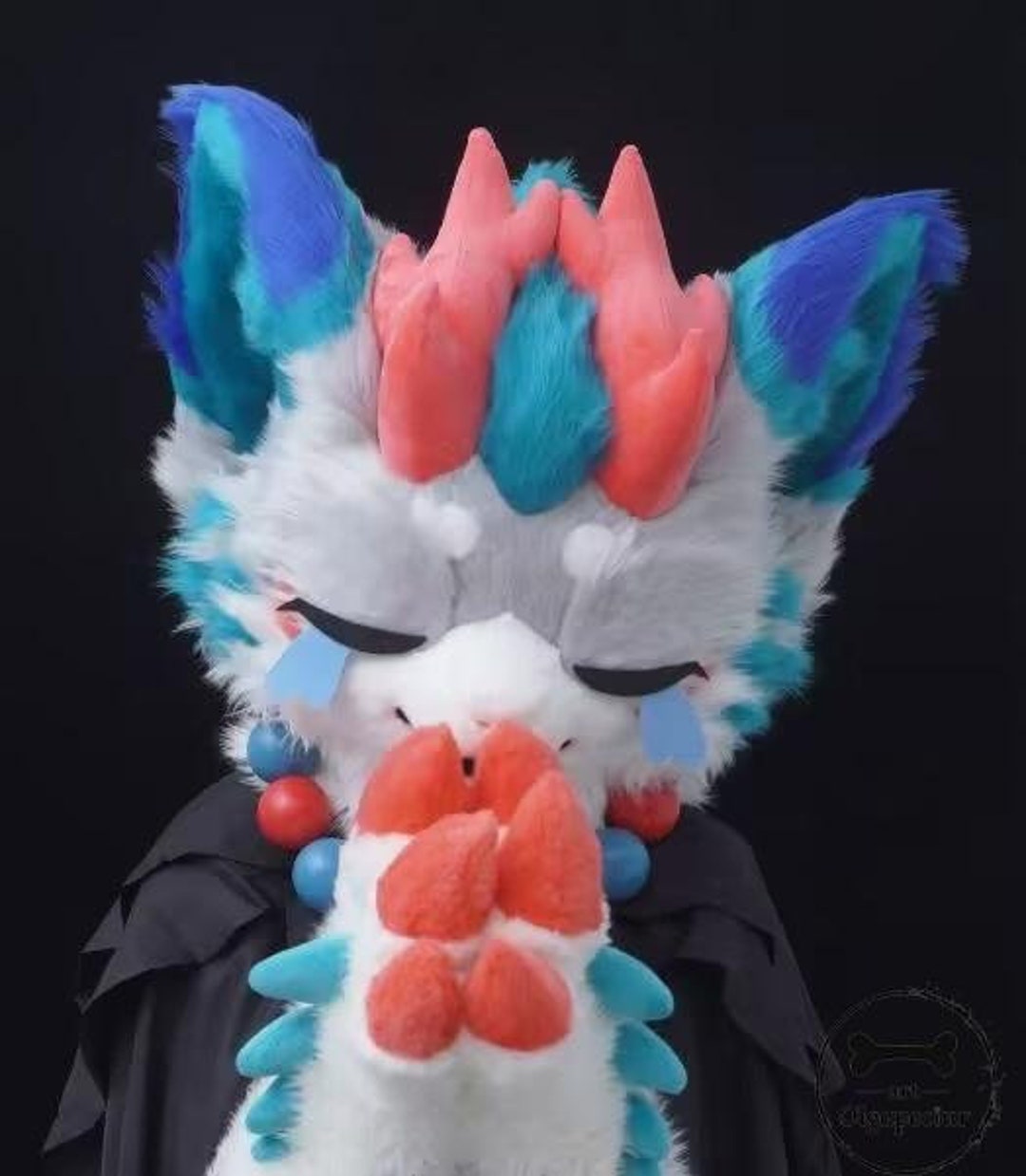 Cute Kemono Fursuit Head,fire Hose,fursuit Accessories,furry Conference ...