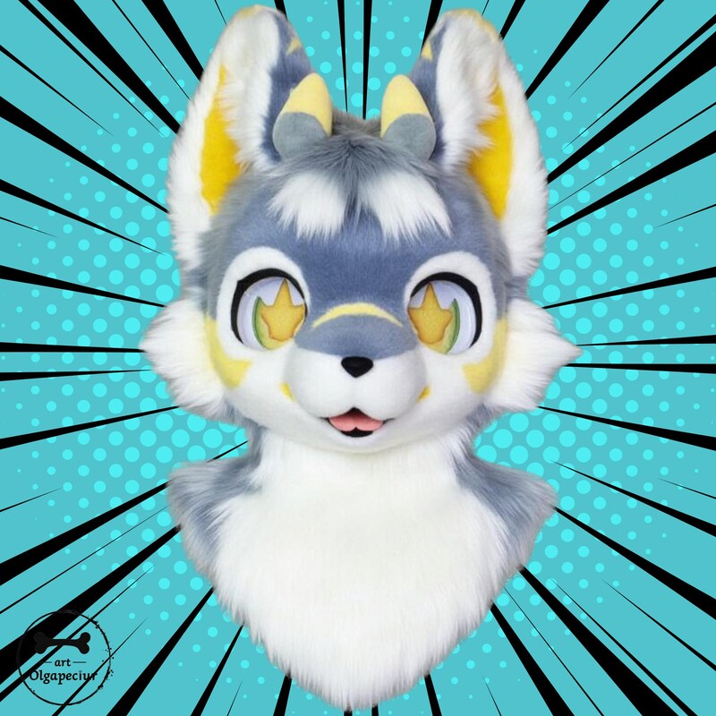 Furry Head - Etsy