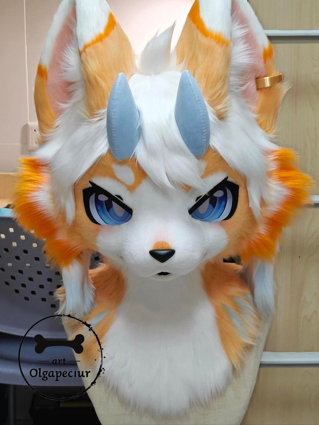 Cute Kemono Fursuit Head,furry Head,fursuit Accessories,furry ...