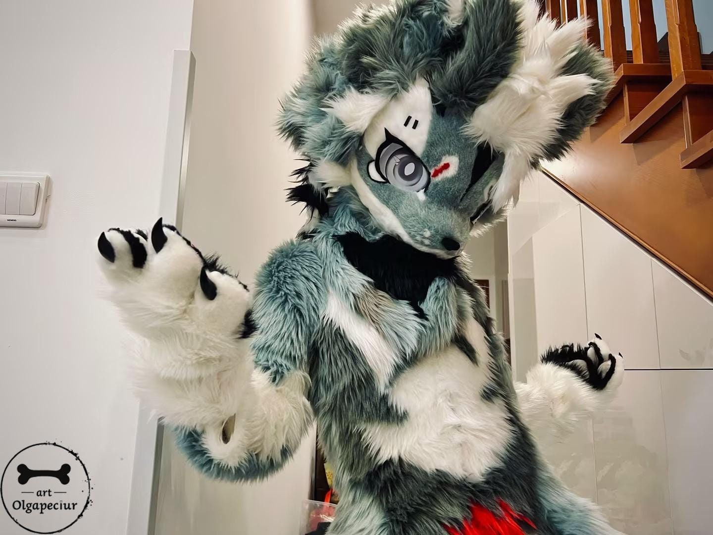 Smart Full Fursuit,x-wolf Fursuit Head, Fursuit Convention, Custom ...