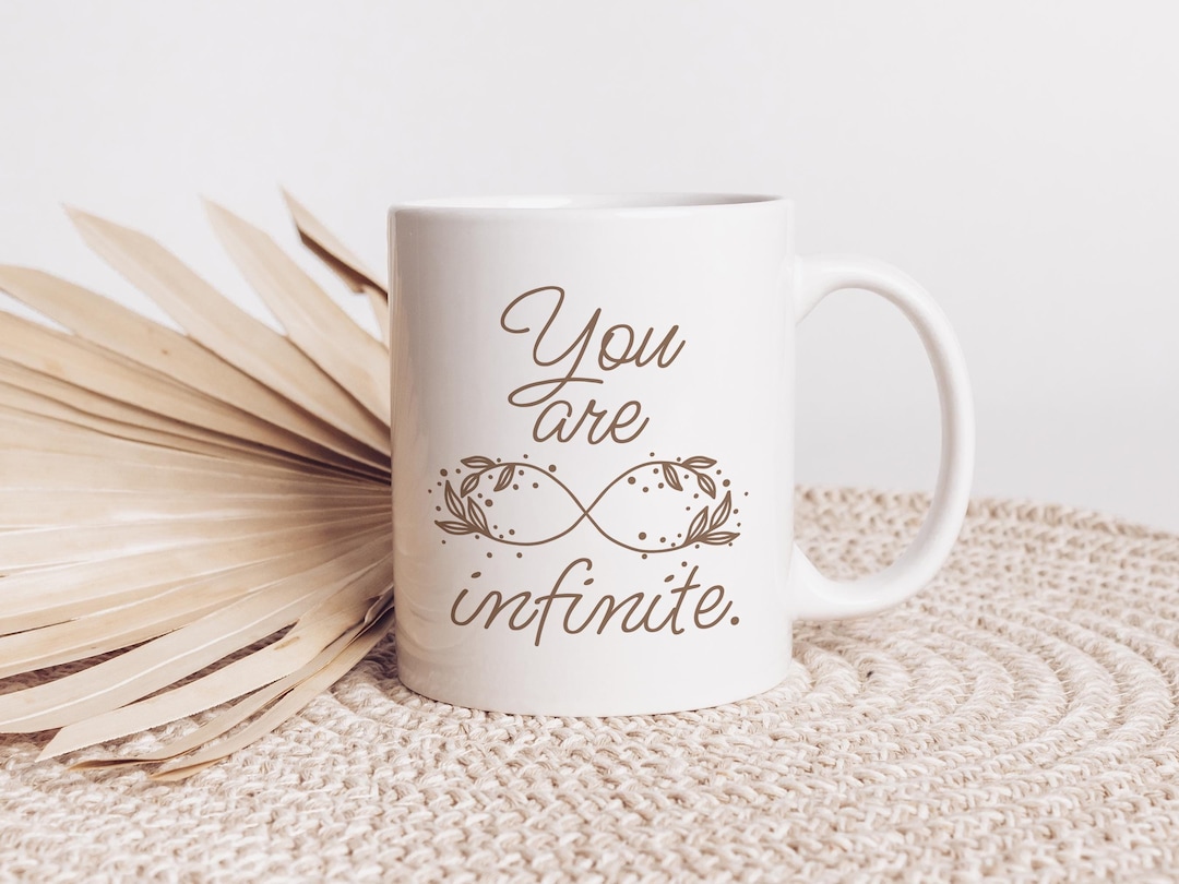 Infinity Sign Mug Infinite Wealth Affirmation Daily Infinity Symbol ...