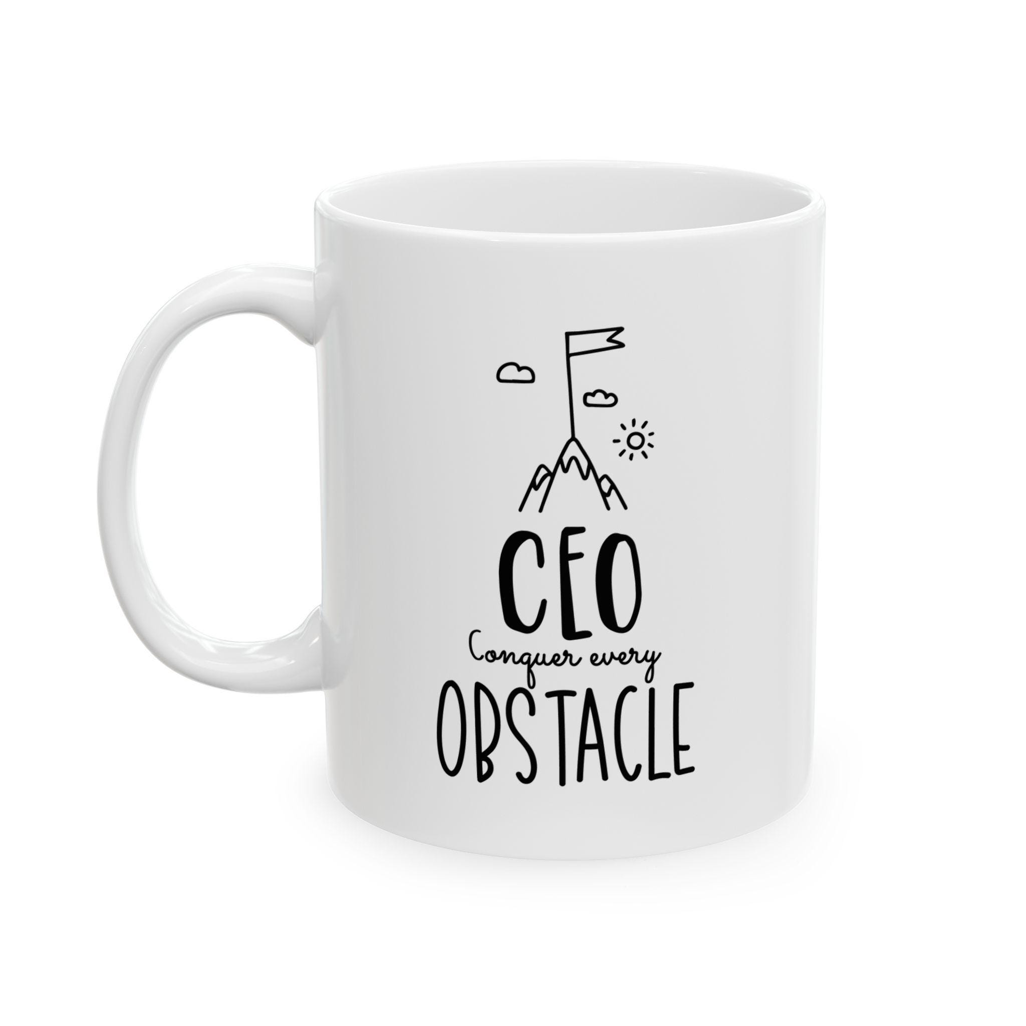 CEO Conquer Every Obstacle Mug Motivational Coffee Cup for ...