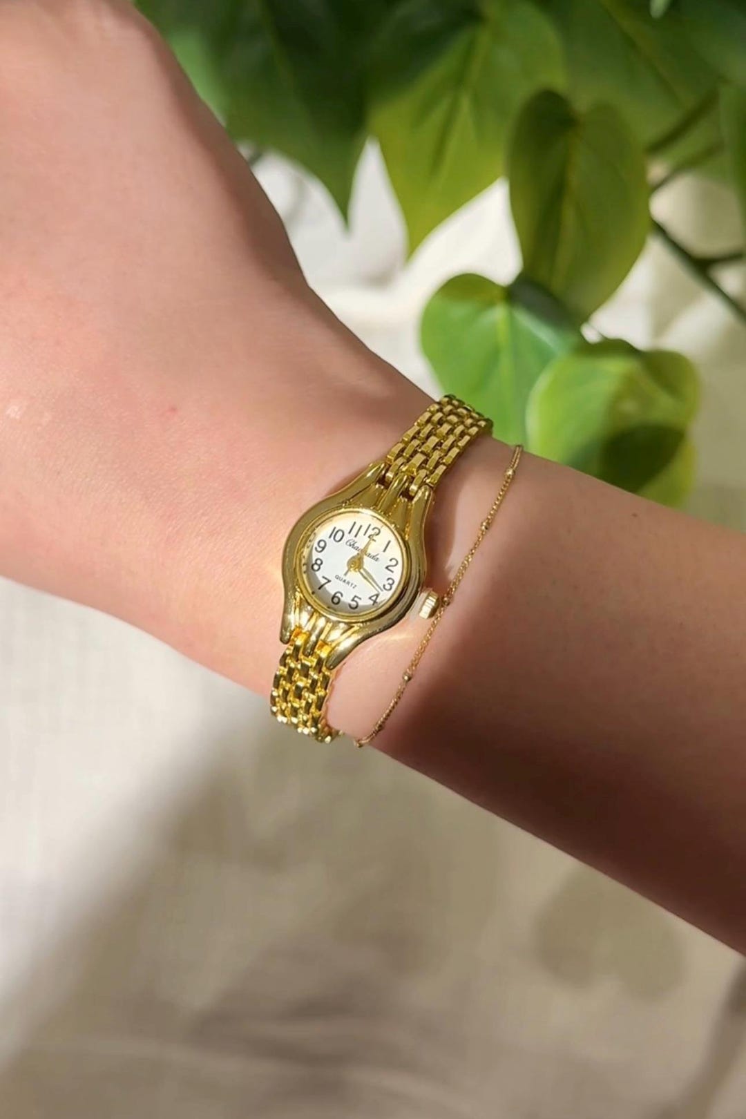 Gold Watch, Silver Watch, Vintage Women Watch, Minimalist Watch, Dainty ...