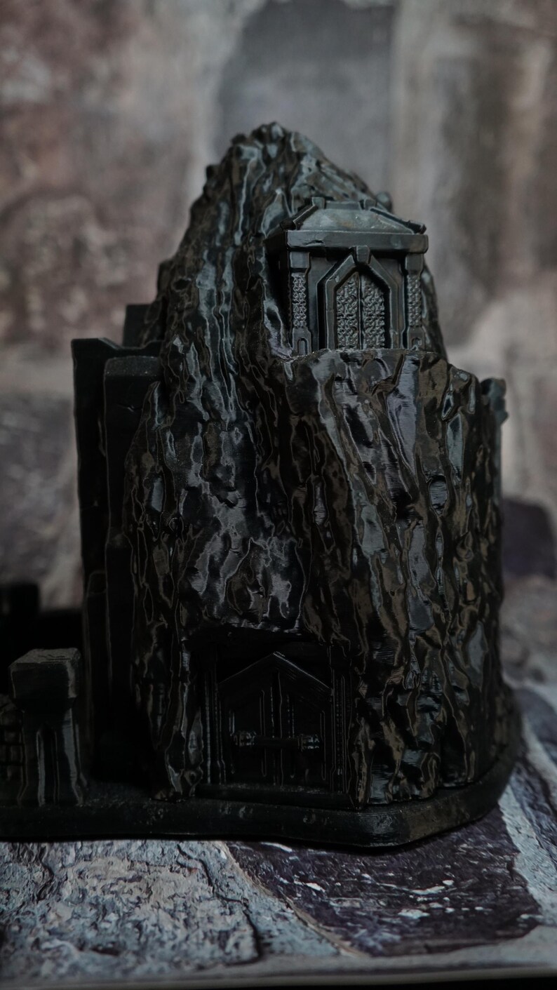 Dice Tower for Dnd | Dwarven Mountain Dice Tower - Etsy