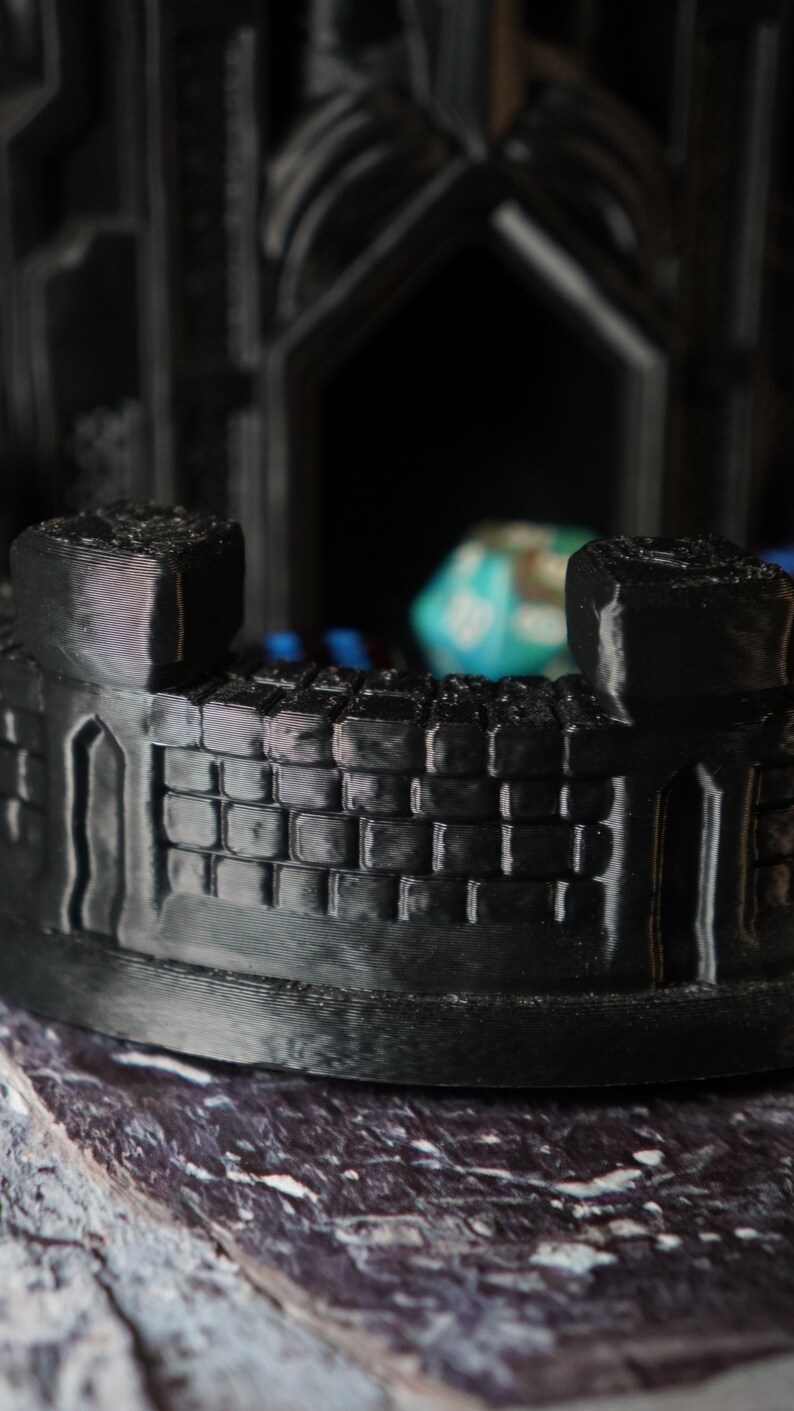 Dice Tower for Dnd | Dwarven Mountain Dice Tower - Etsy