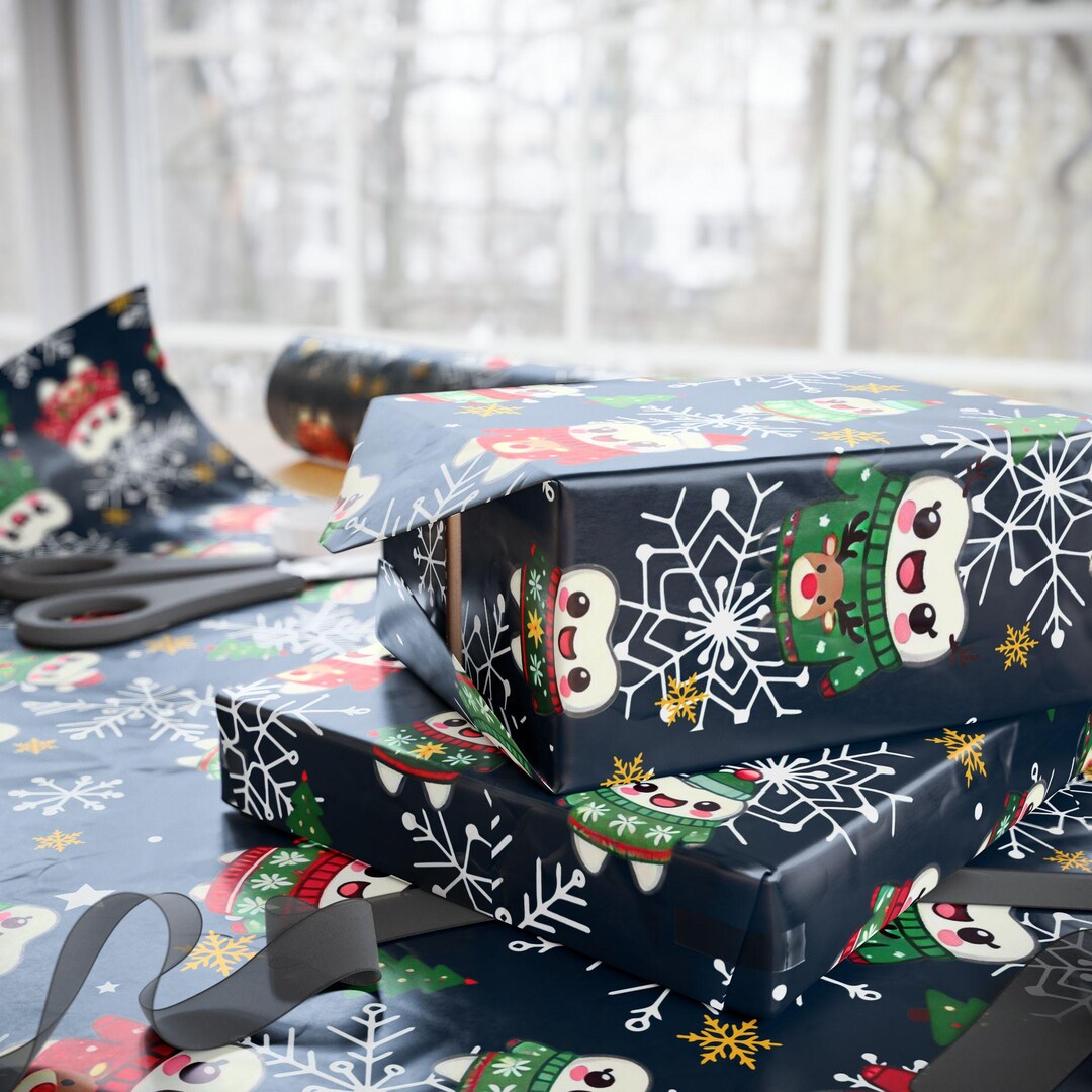 Dental Office Wrapping Papers, Dentist Gift Wrap, Tooth Pattern Gift ...