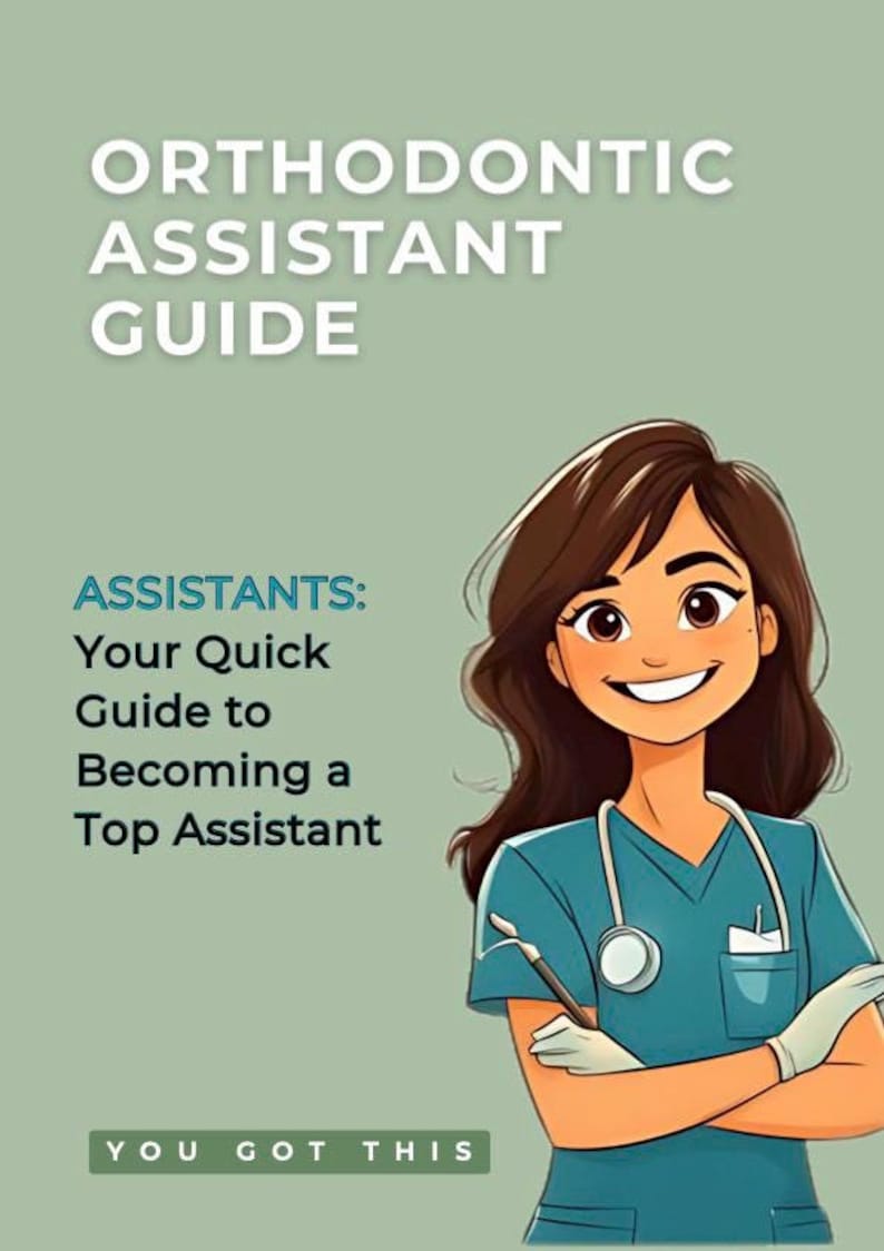 Orthodontic Assistant Guide - Etsy