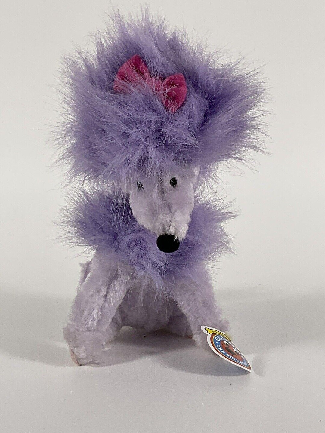 Vintage Nanco Cleo Plush Purple Poodle Scholastic From Clifford Big Red ...