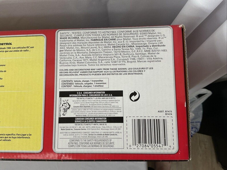 Mattel TYCO RC Remote Control Vintage Sky Scorcher Yellow/red Aircraft ...