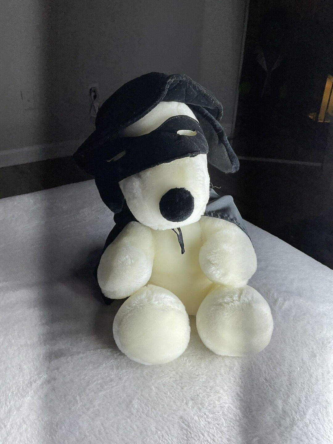 Irwin Peanuts Snoopy & Friends Plush Zorro Bandit Mask Cape Hat Rare ...