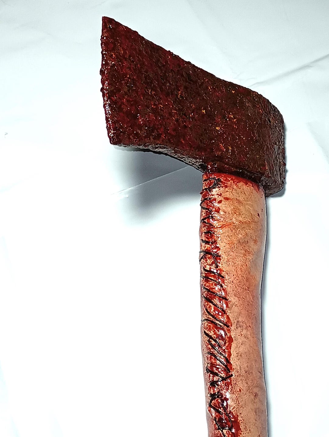 Gory Foam Axe Slasher Flesh Gore Scary Spooky Body Axe Blade Dead Death ...