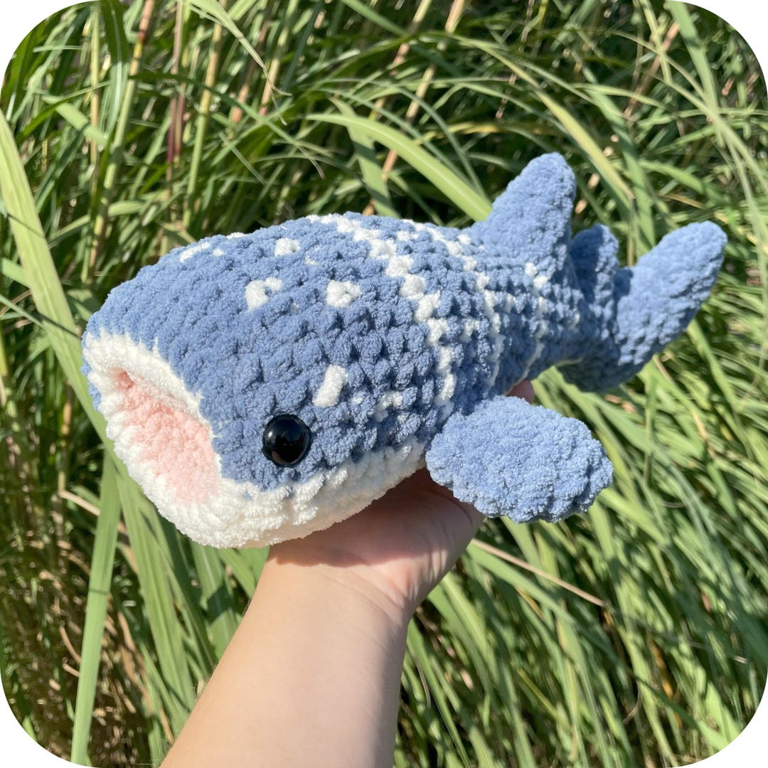 Crochet Whale Shark Plushie | Handmade | Whale Shark - Etsy