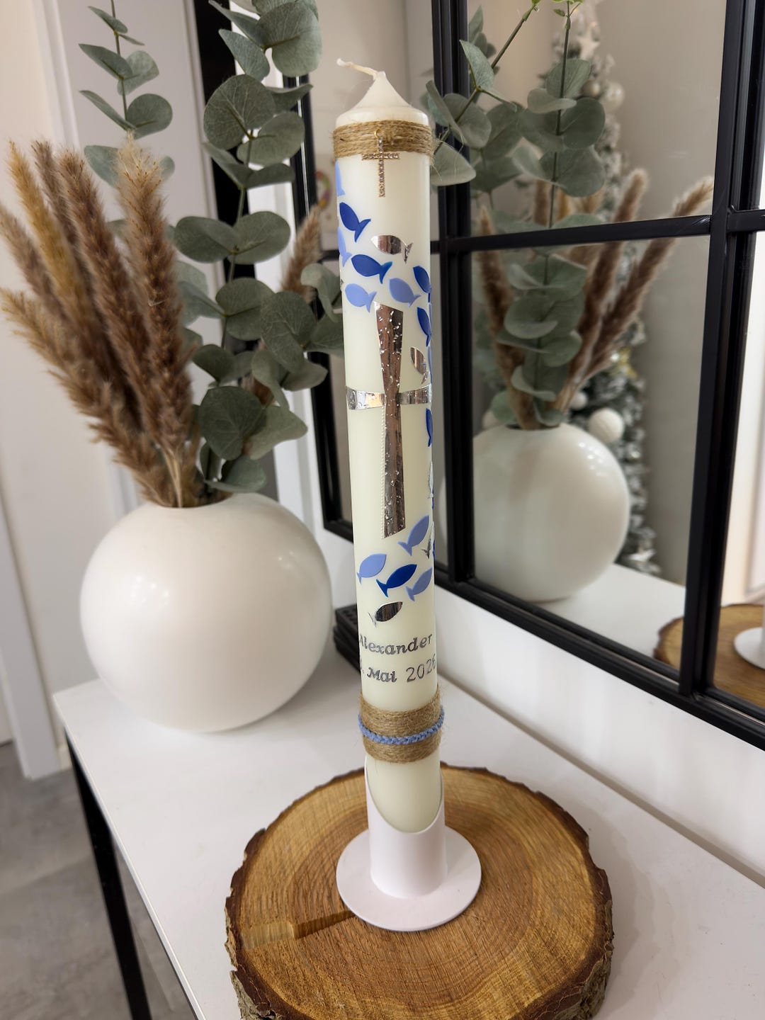 Communion Candle Fish - Etsy