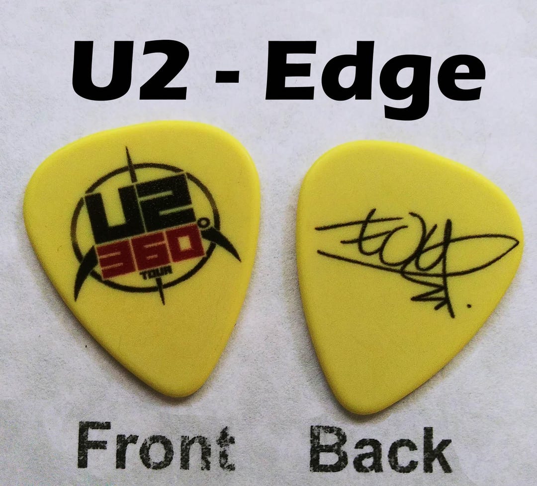 Classic Rock Band Signature Guitar Pick (Q10) - Etsy