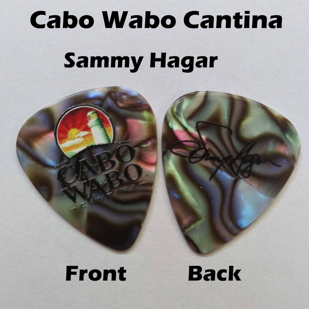 Sammy Hagar Classic Rock Band Signature Guitar Pick (C16) - Etsy