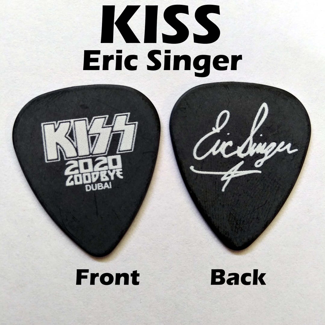 Classic Rock Band Signature Guitar Pick (2323) - Etsy