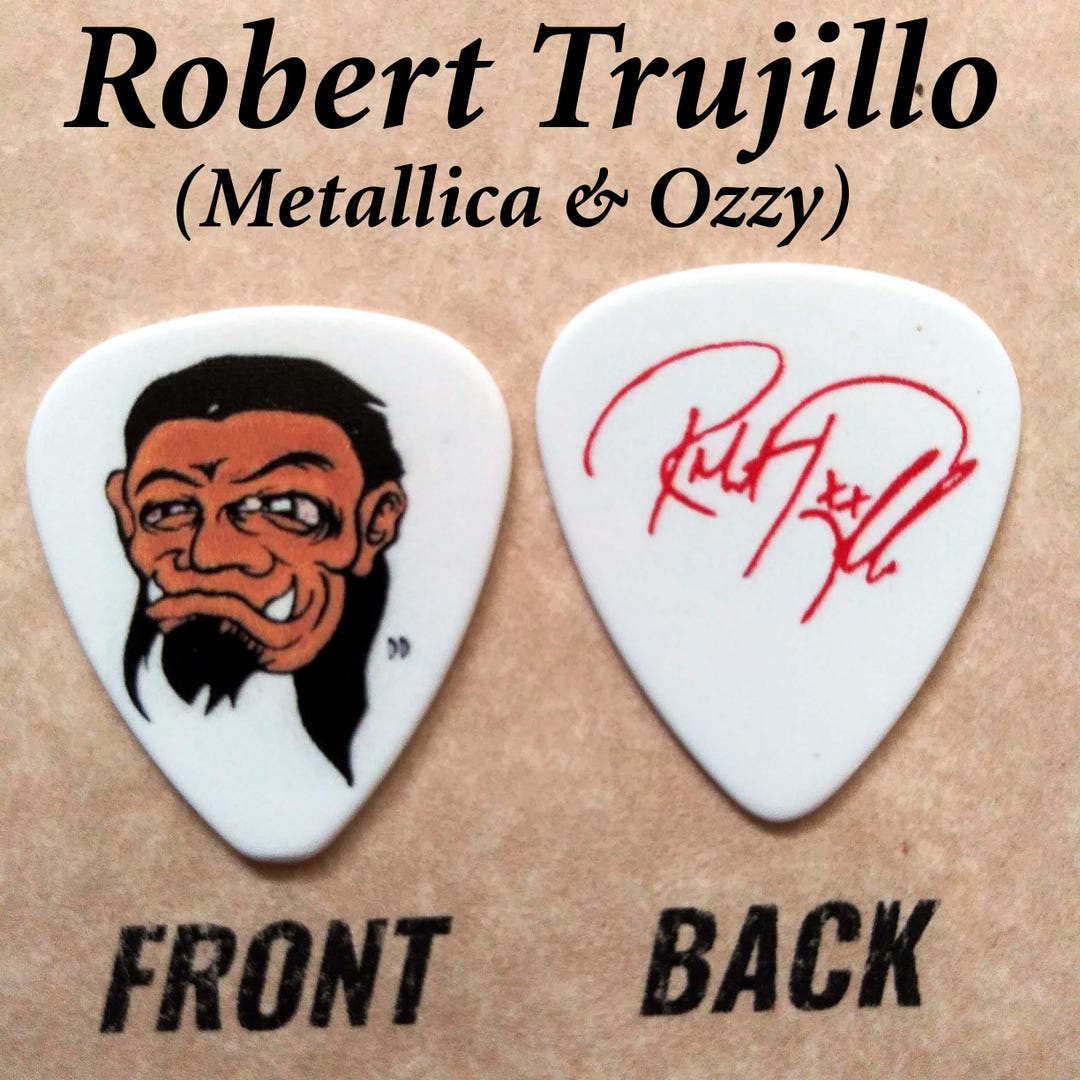 Rock Band Signature Guitar Pick (7892C) - Etsy