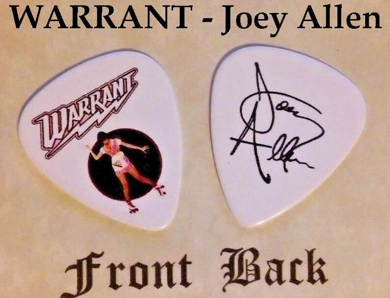 Classic Hard Rock Band Signature Guitar Pick (R6) - Etsy