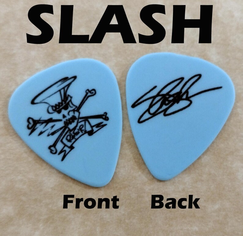 Classic Rock Band Signature Guitar Pick (O7) - Etsy