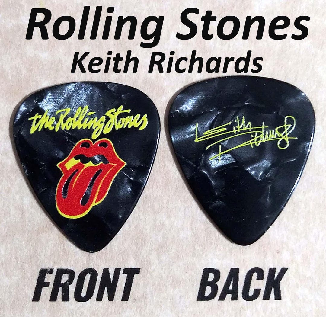 Classic Rock Band Guitar Pick (N12) - Etsy