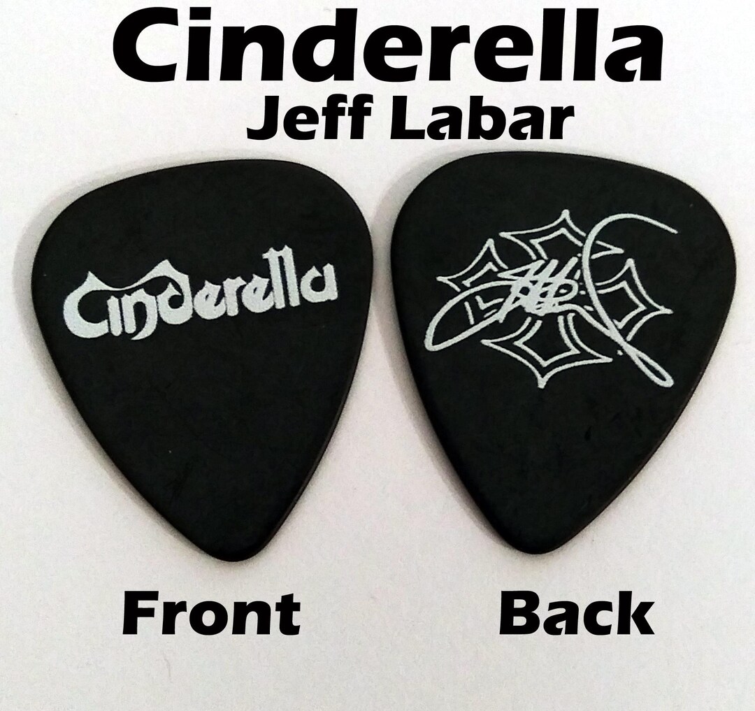 Cinderella Jeff Labar Classic Rock Band Artist Guitar Pick (2341) - Etsy