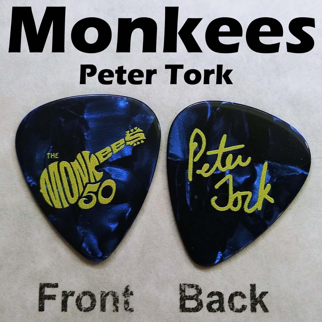 The Monkees Classic Rock Band Signature Guitar Pick (L1) - Etsy